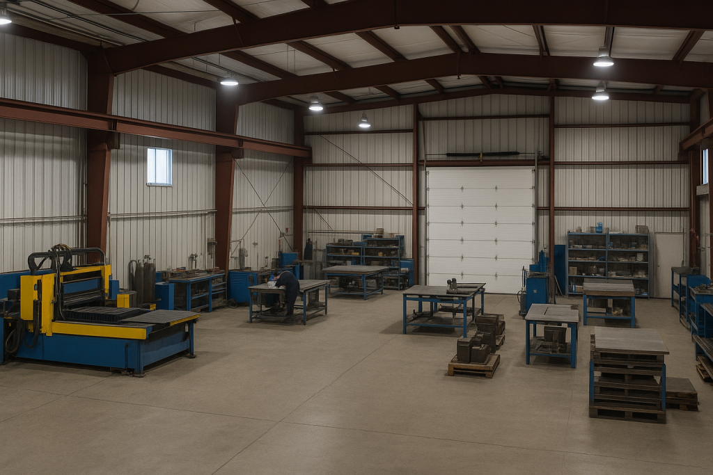 Manufacturing in a Flex Warehouse – Scale in Webster, TX