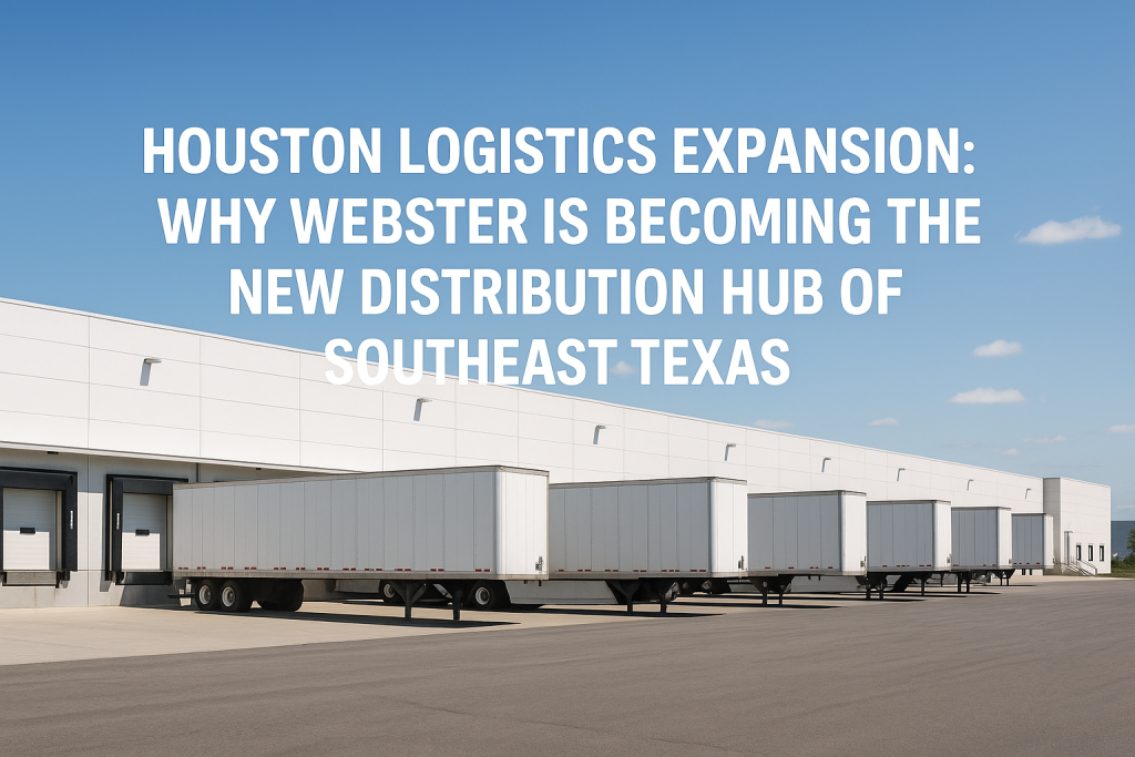 Why Webster Is Houston’s New Logistics & Distribution Hub